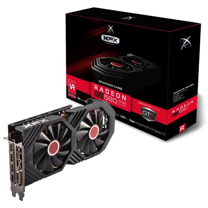 XFX Radeon RX 580 GTS Core Edition, 4096 MB GDDR5 - Watercooling UK