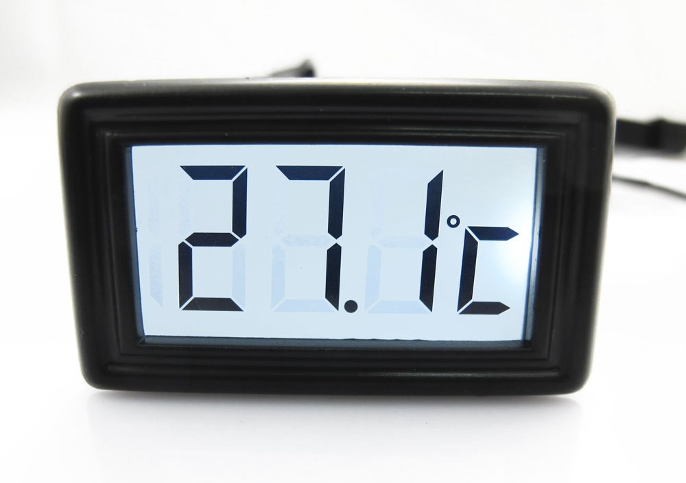 XSPC LCD Display Temperature Sensor (White) - V3 - Watercooling UK