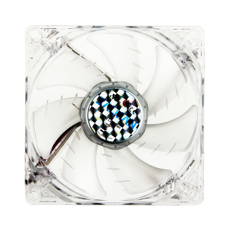 Zalman F2 Shark Fin Blade LED Fan, blue - 92mm - Watercooling UK