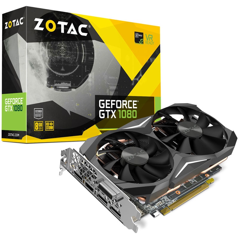 ZOTAC GeForce GTX 1080 Mini, 8192 MB GDDR5X - Watercooling UK
