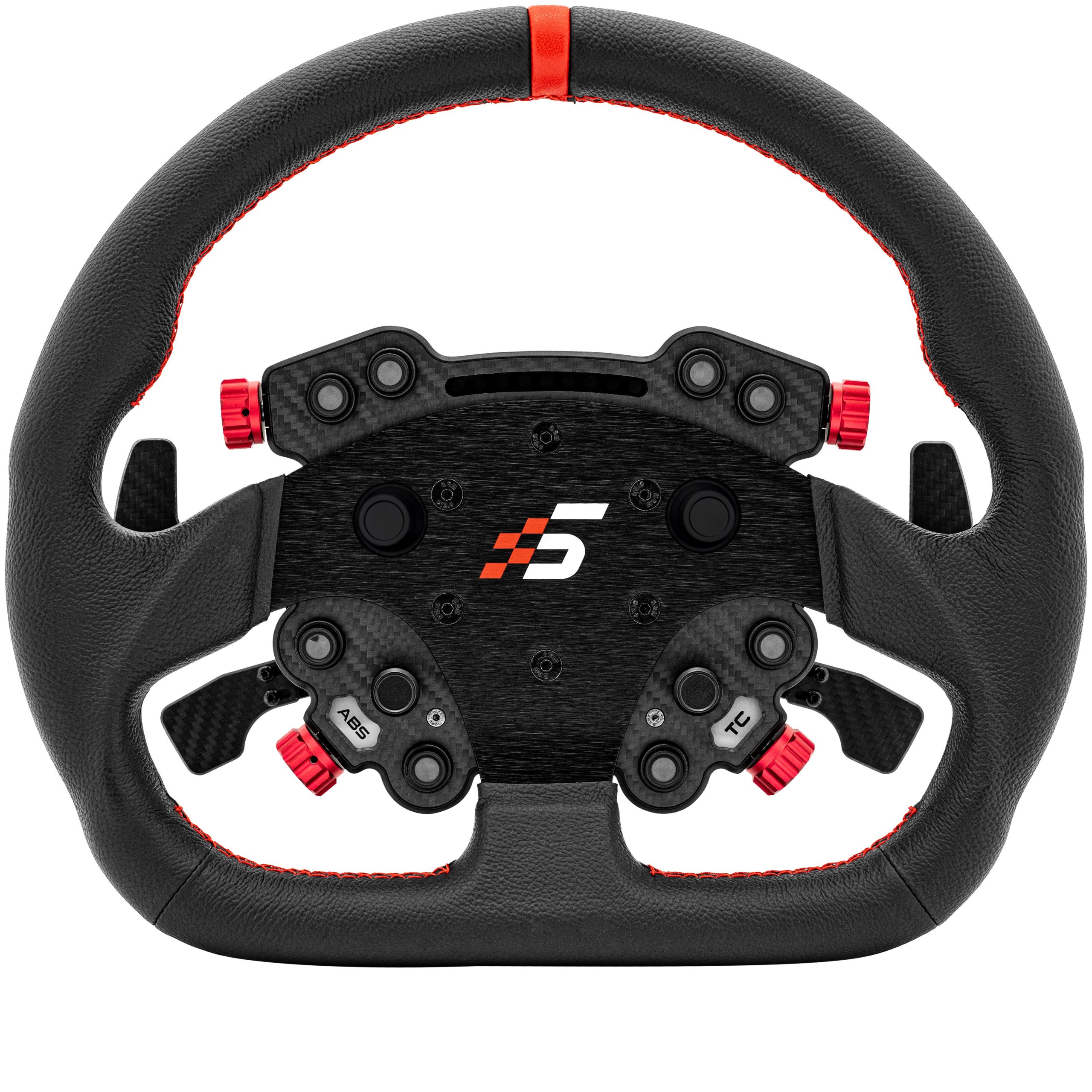 Simagic GT1 steering wheel with Pro HUB / Knob - leather - Watercooling UK