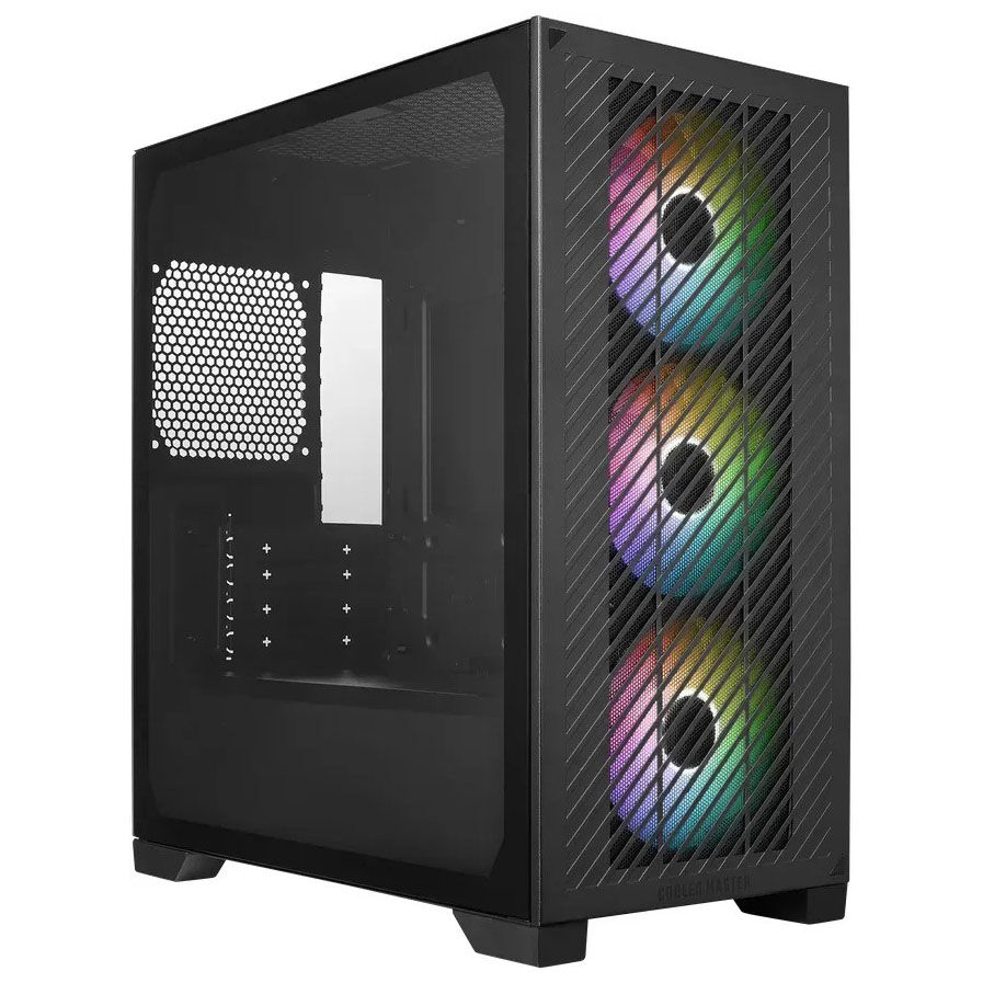 Cooler Master Elite 301 ARGB PC Case, Mini Case, mATX, Tempered Glass ...