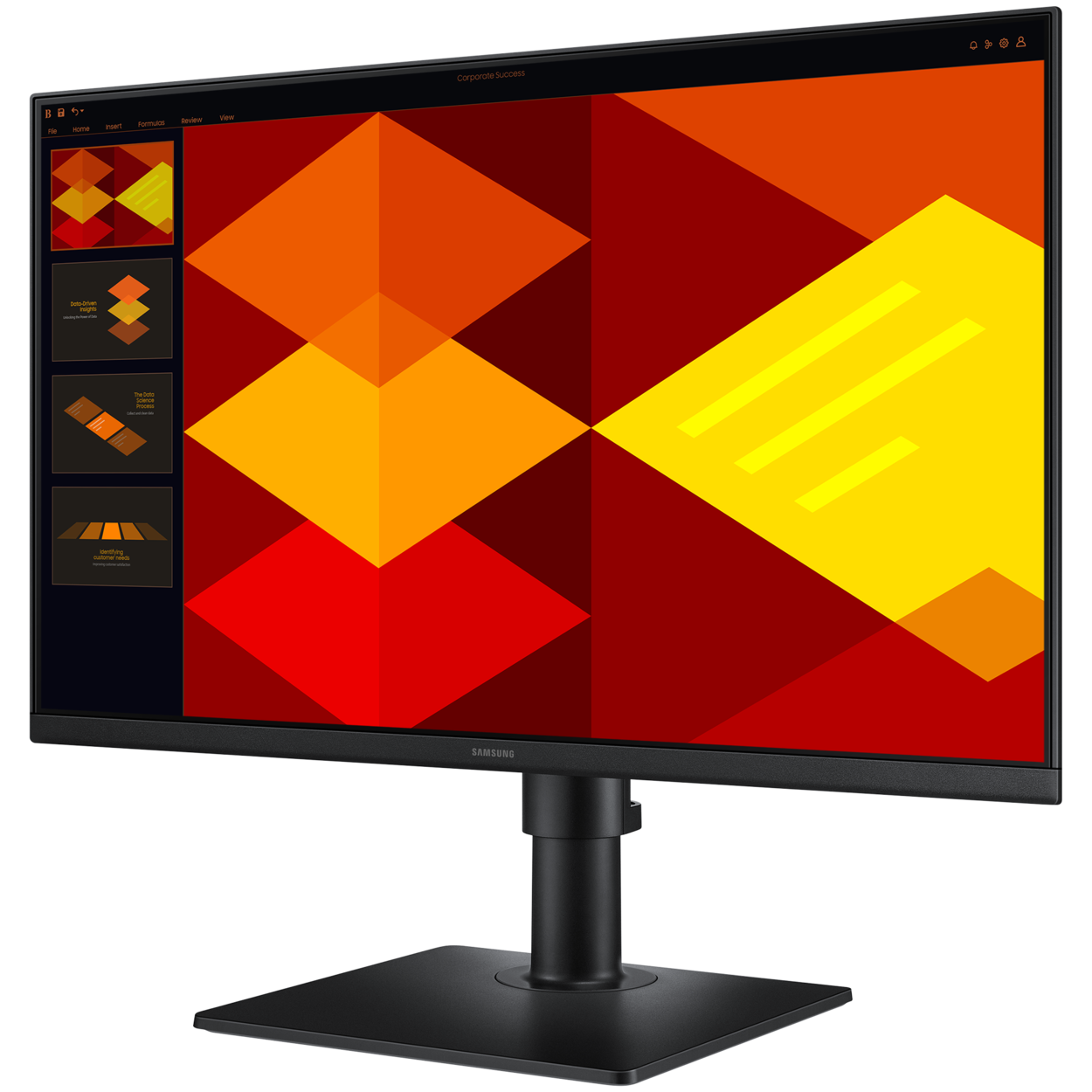 Samsung Essential S4 S40GD, 24-inch business monitor, 100Hz, IPS, black ...