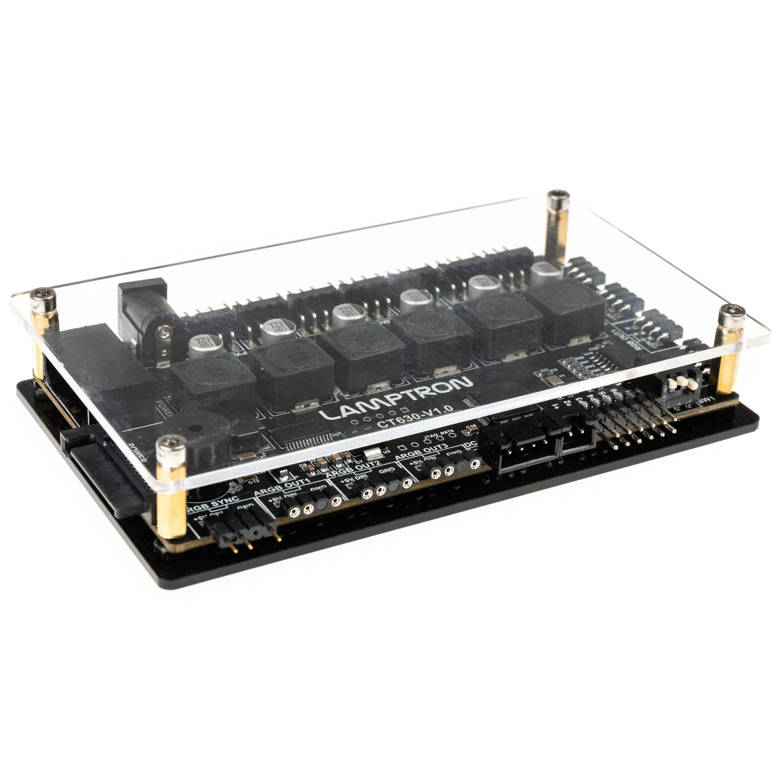 Lamptron CT630 Auto Controller, PWM, ARGB - black - Watercooling UK
