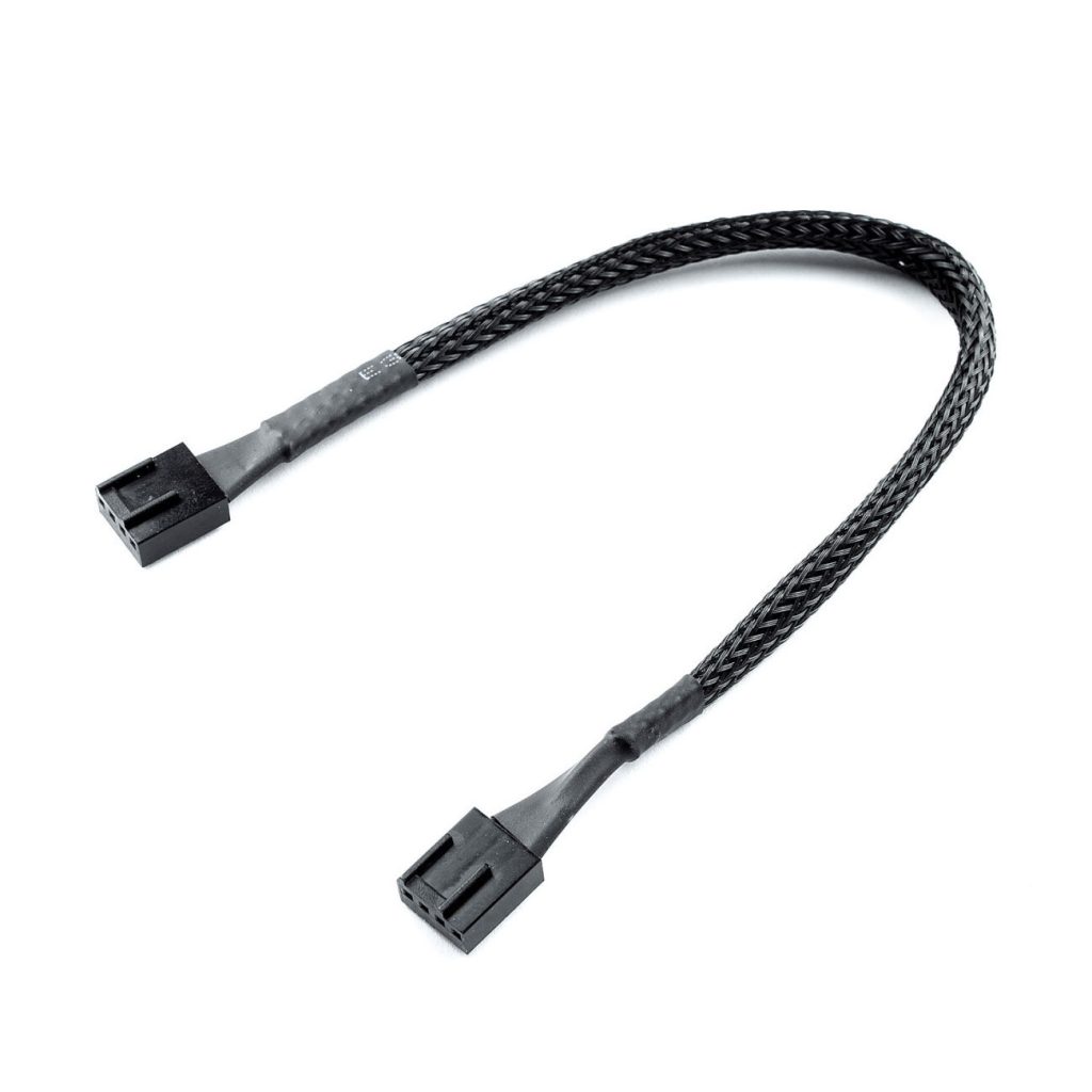 Watercool fan cable 210 - 2.4m, black - Watercooling UK