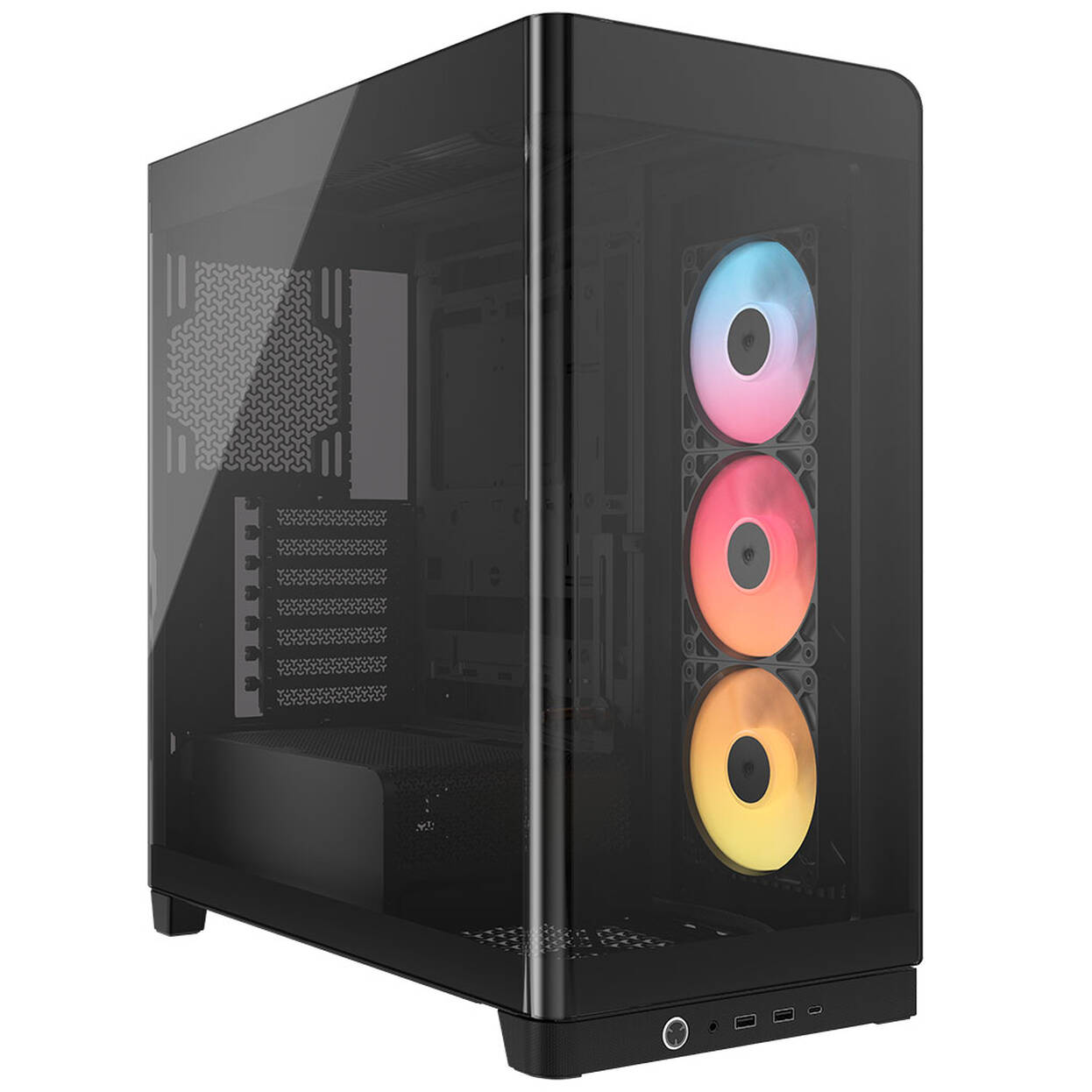 Corsair FRAME 4500X LX-R RGB PC Case, Mid-Tower, E-ATX, Tempered Glass ...