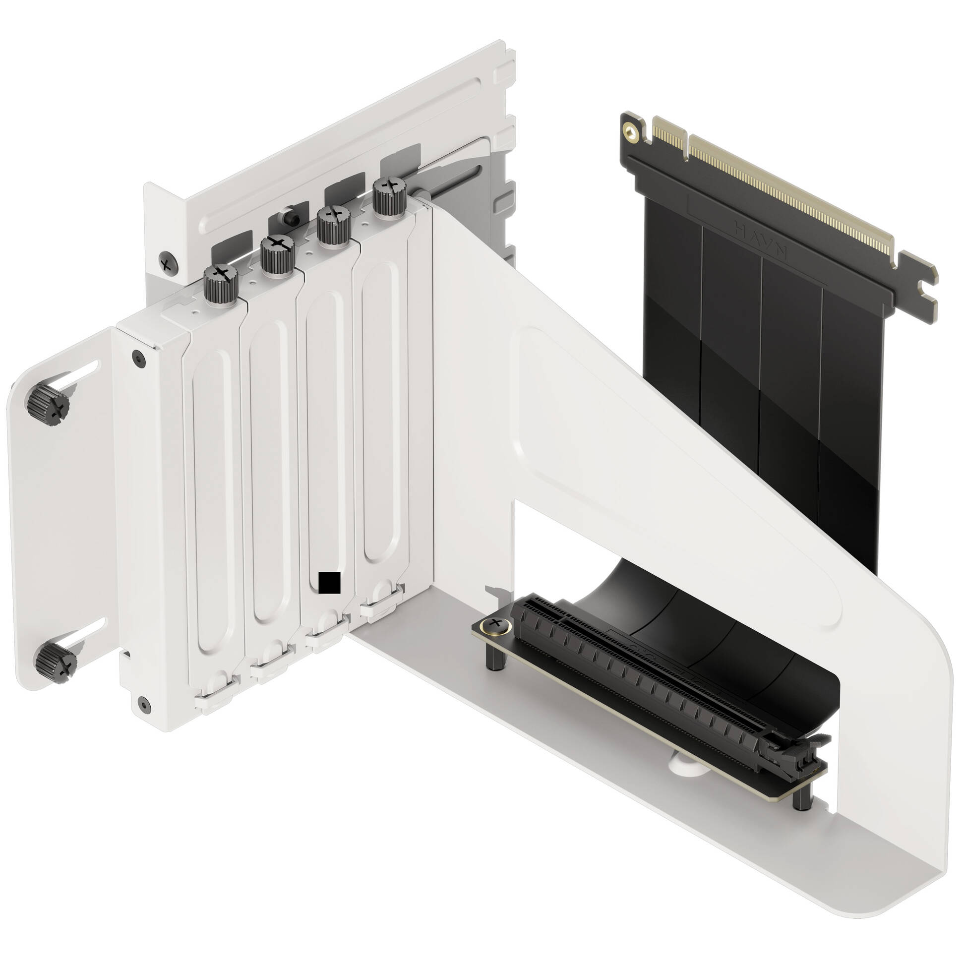 HAVN HS 420 Vertical GPU Mounting Bracket - white - Watercooling UK