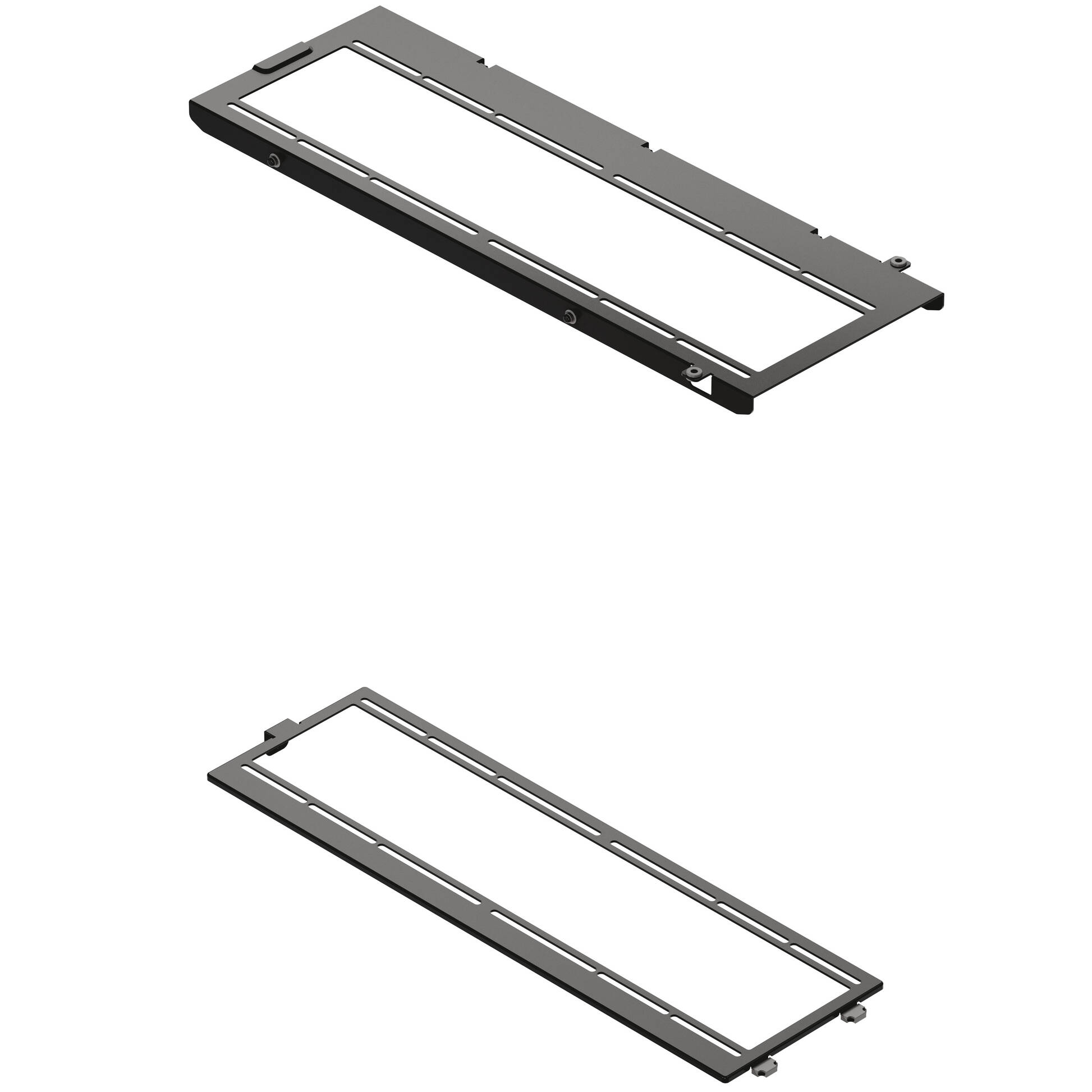HAVN HS 420 Fan Brackets for 360 mm Radiators - black - Watercooling UK