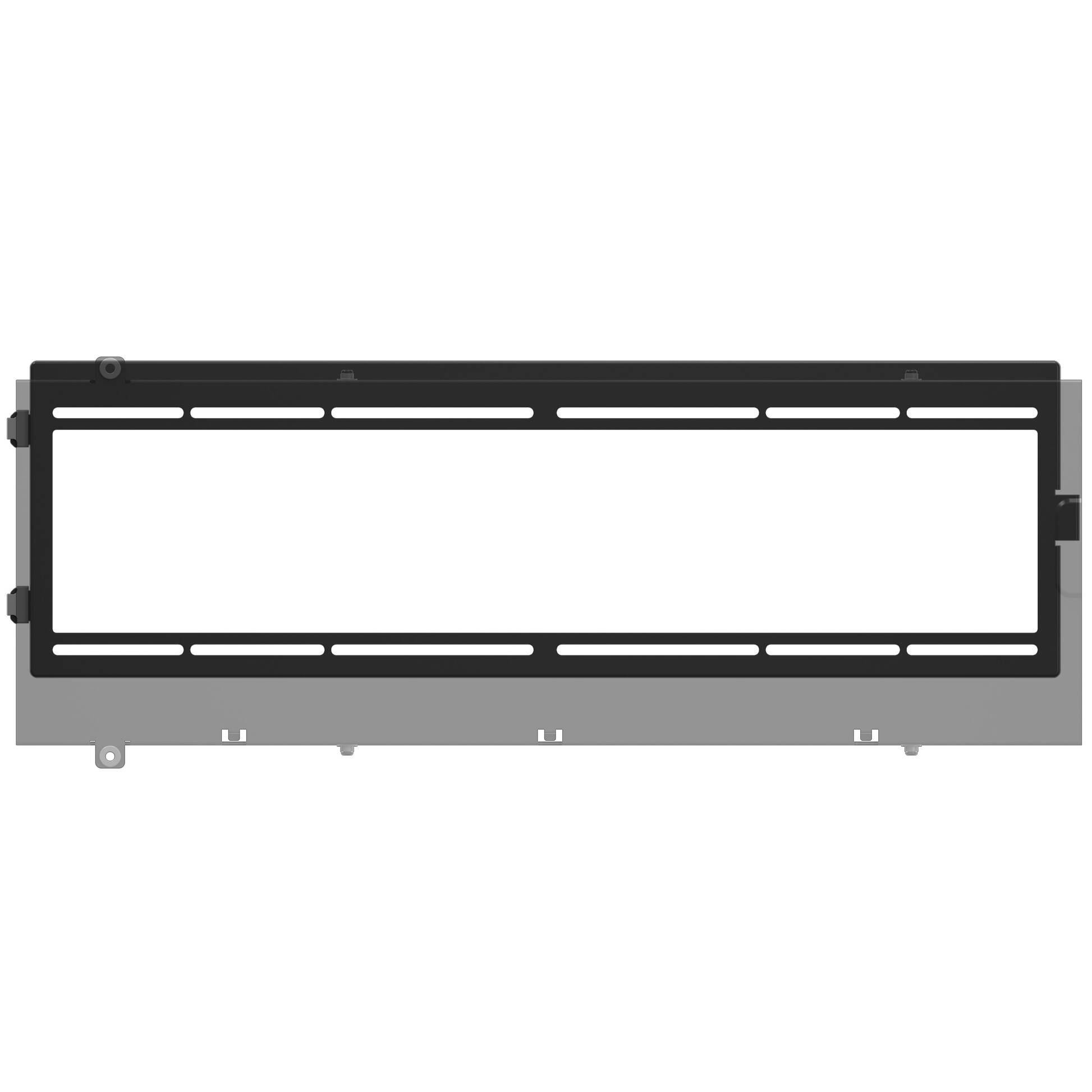 HAVN HS 420 Fan Brackets for 360 mm Radiators - black - Watercooling UK