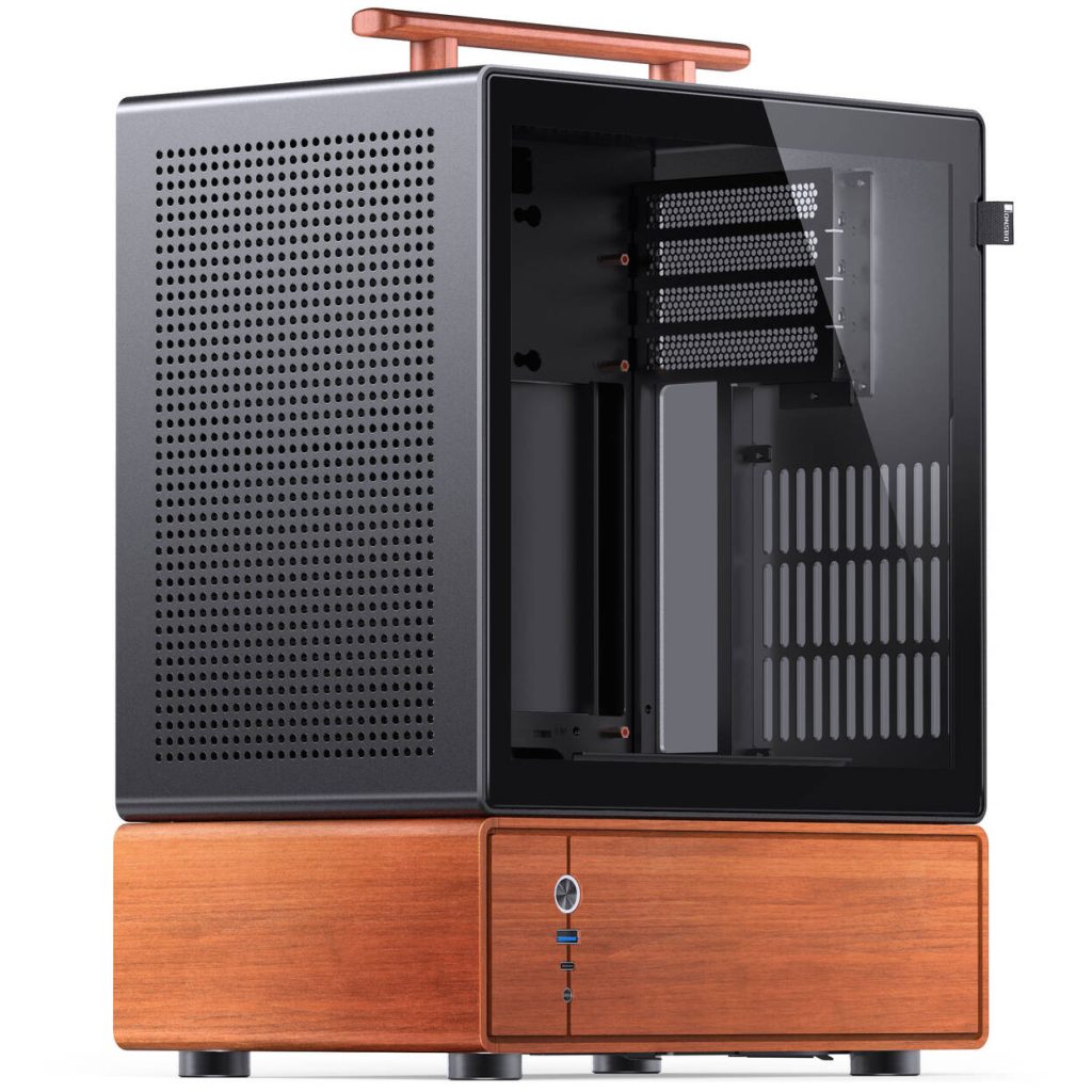 Jonsbo T7 PC Case, Mid Tower, mATX, Tempered Glass - black ...