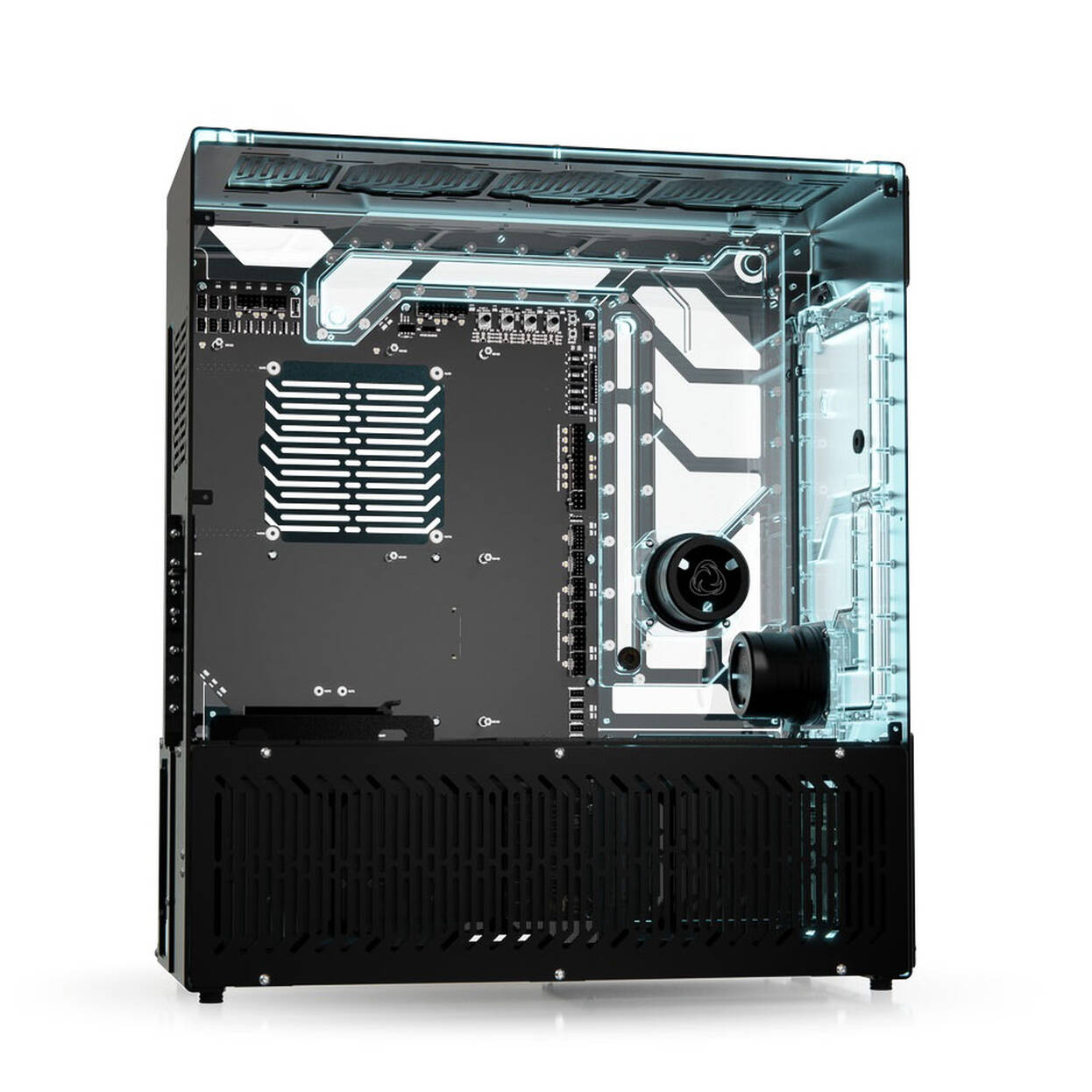 Singularity Computers Stream-M Dual Loop Water Cooling PC Case, Full ...