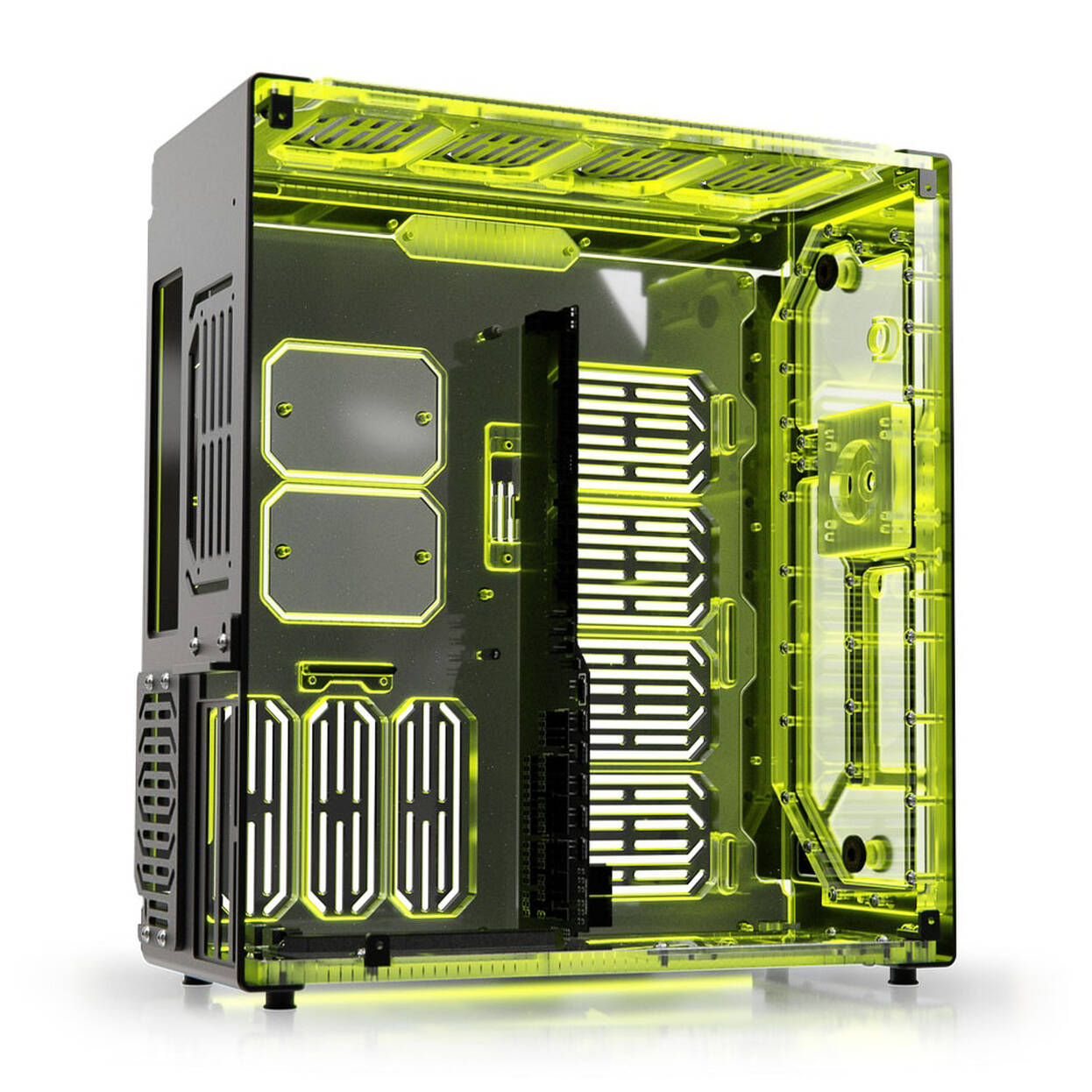 Singularity Computers Stream-S ITX Water Cooling Case, Mini-ITX - black ...