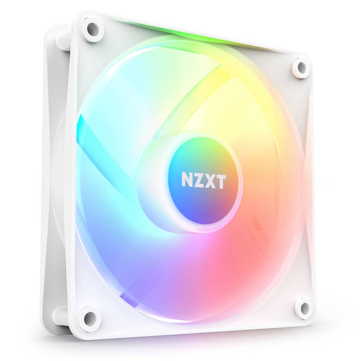 NZXT F120 RGB Core PWM Fan - 120mm, white - Watercooling UK