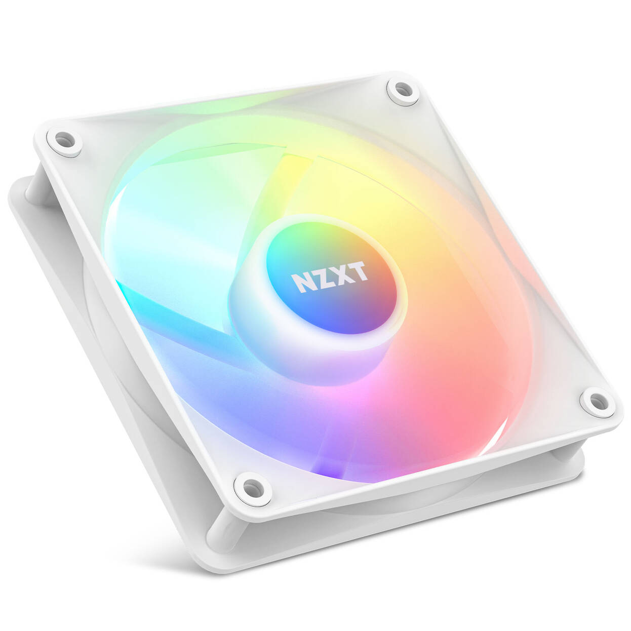 NZXT F120 RGB Core PWM Fan - 120mm, white - Watercooling UK