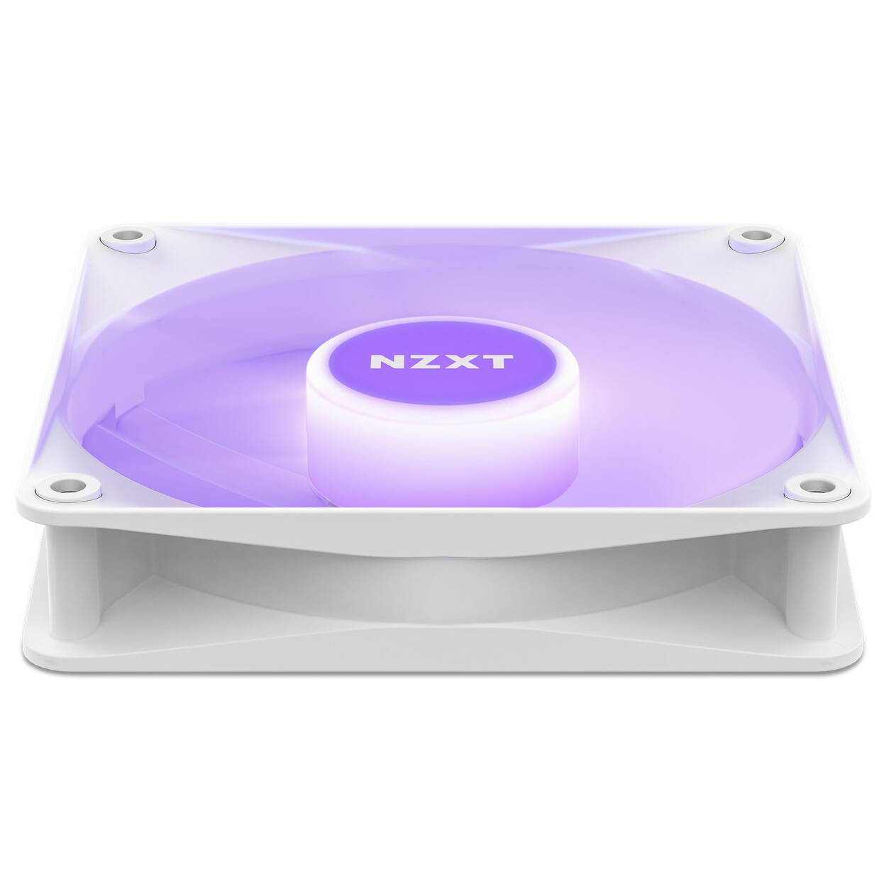 NZXT F120 RGB Core PWM Fan - 120mm, white - Watercooling UK