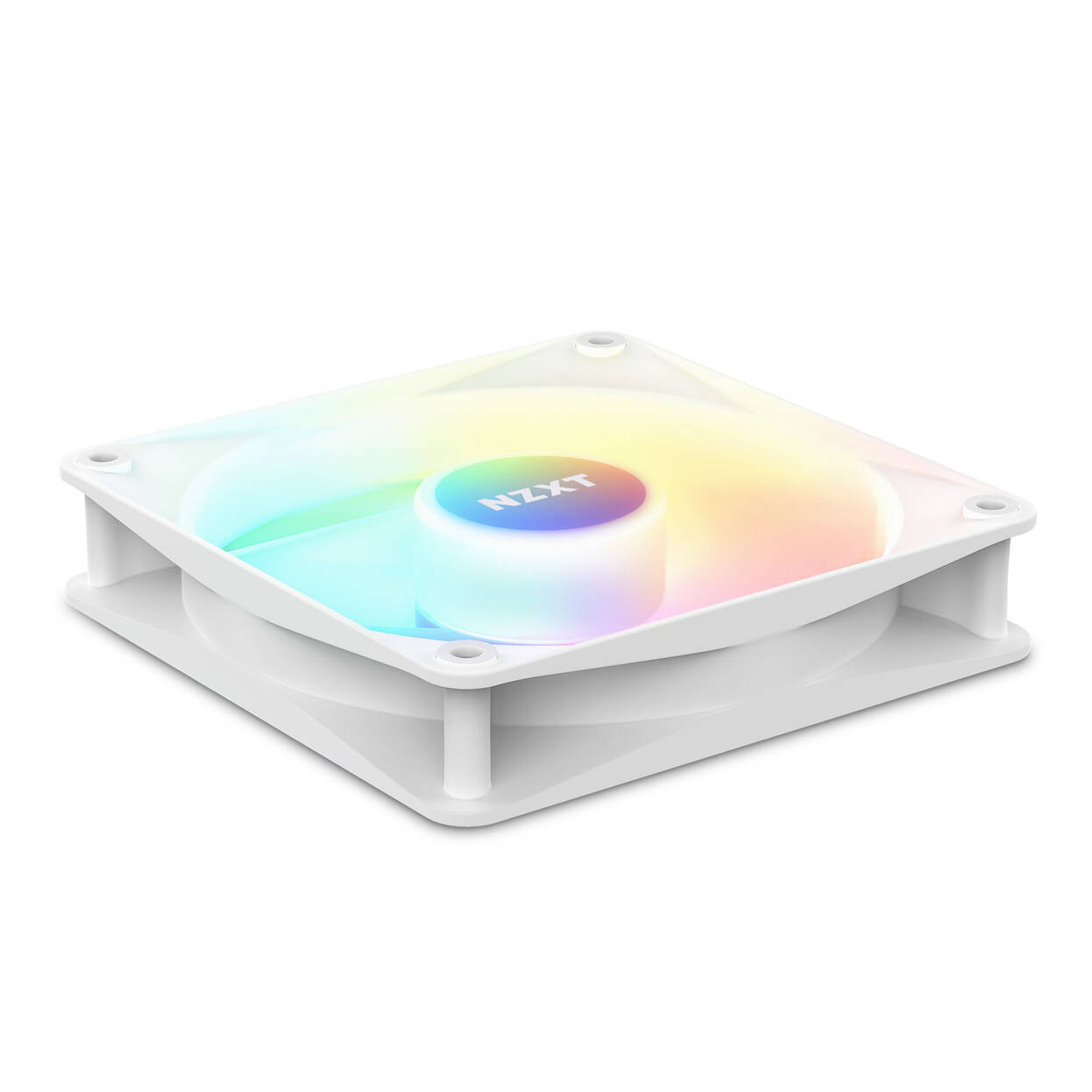 NZXT F120 RGB Core PWM Fan - 120mm, white - Watercooling UK