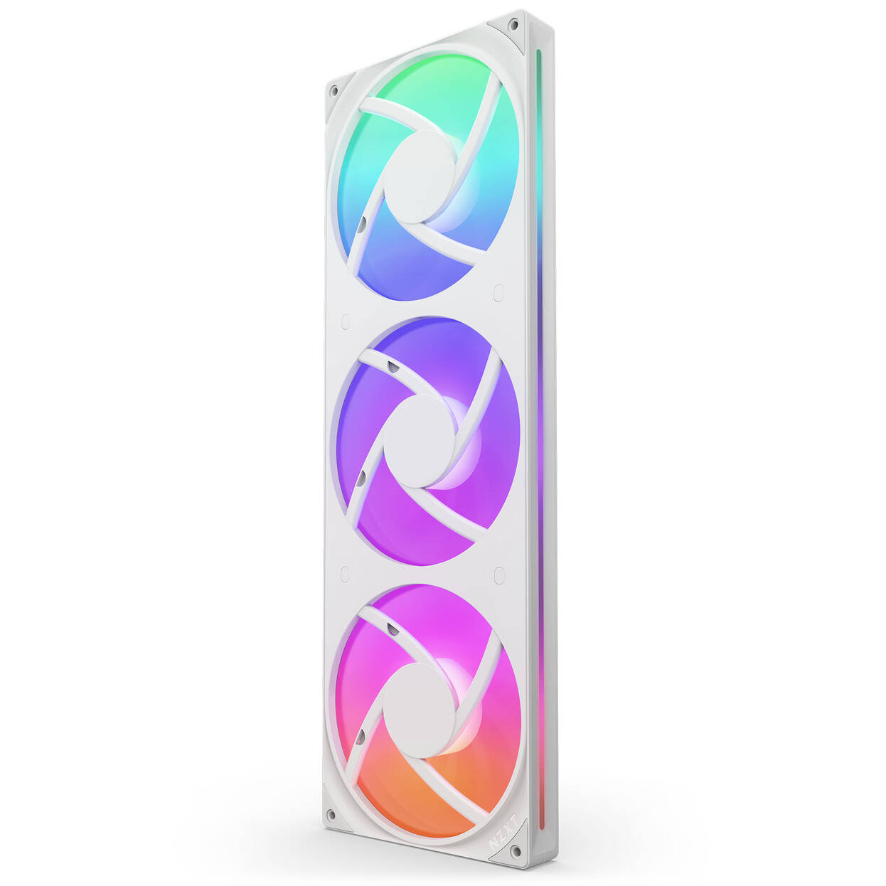 NZXT F420 RGB Core Case Fan, 420 mm Uni-Frame - White - Watercooling UK