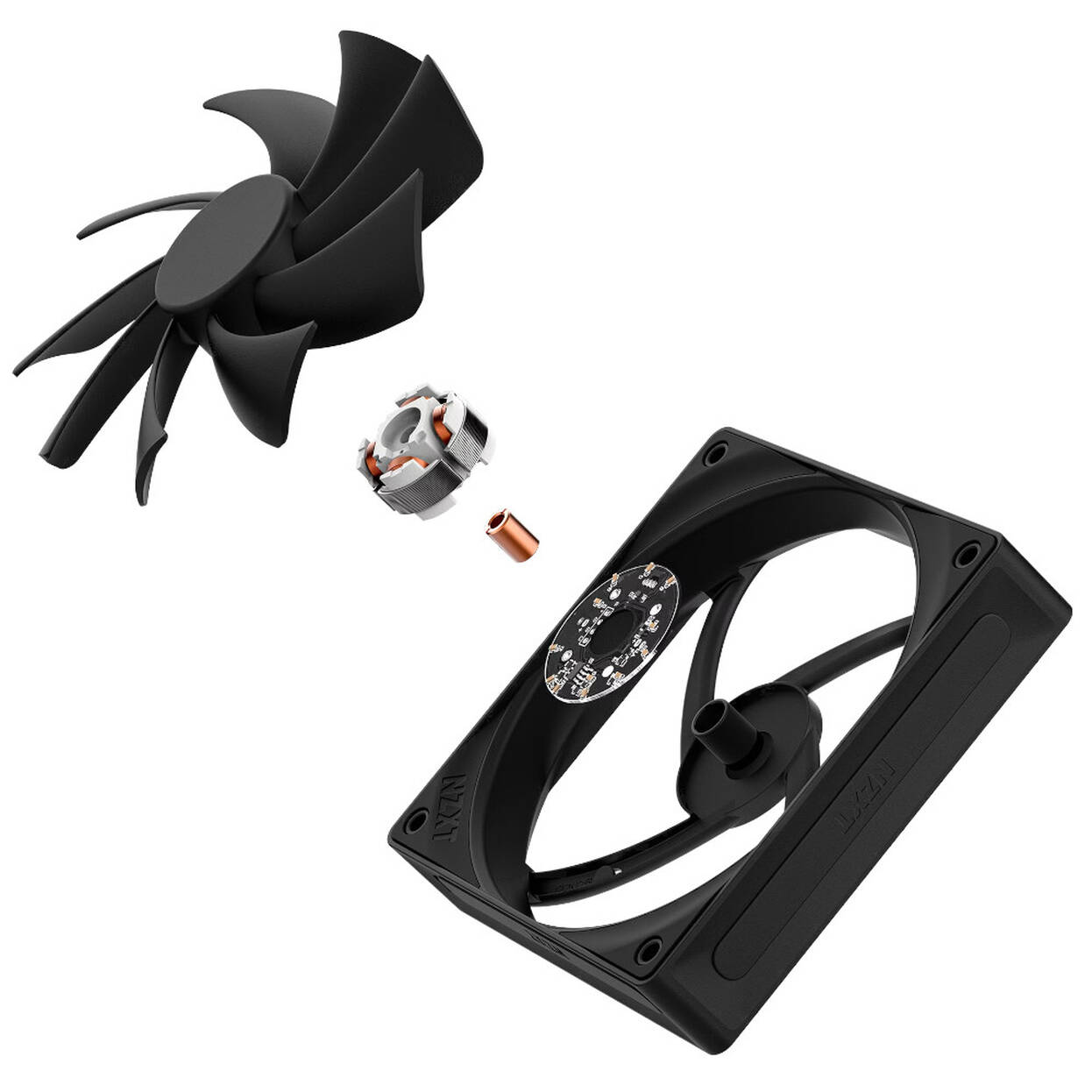 NZXT F140Q V2 PWM Fan - 140mm, black - Watercooling UK