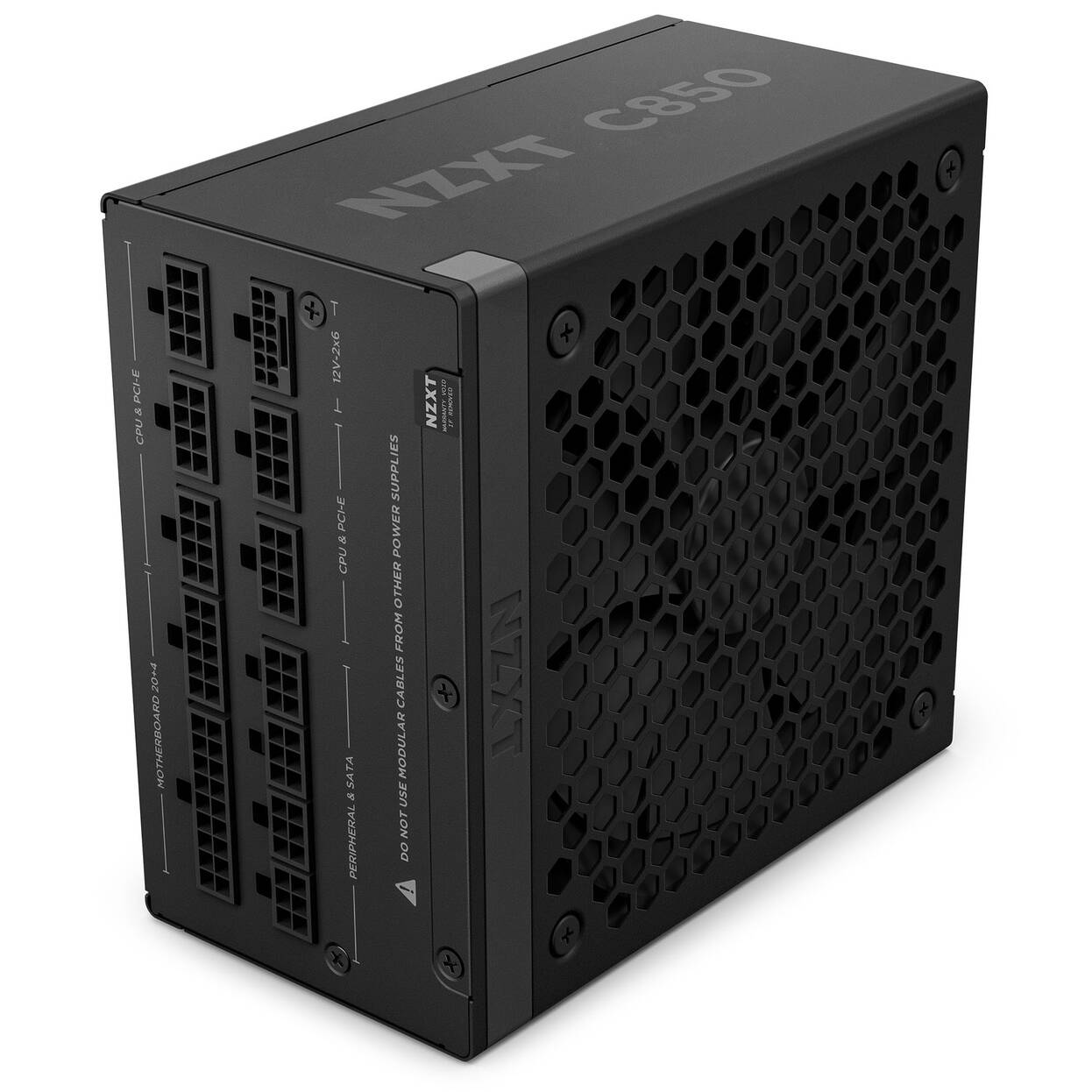NZXT C850 80 PLUS Gold Power Supply, ATX 3.1 - 850 watts, black ...