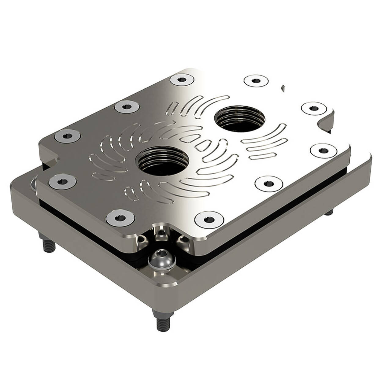 Singularity Computers Plasma 2 Compact CPU Cooler - nickel ...