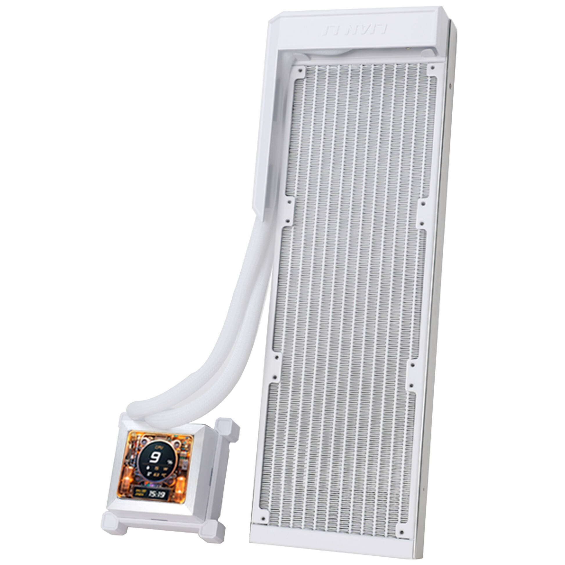 Lian Li HydroShift LCD 360 Fanless Water Cooling, RGB - 360mm, white ...
