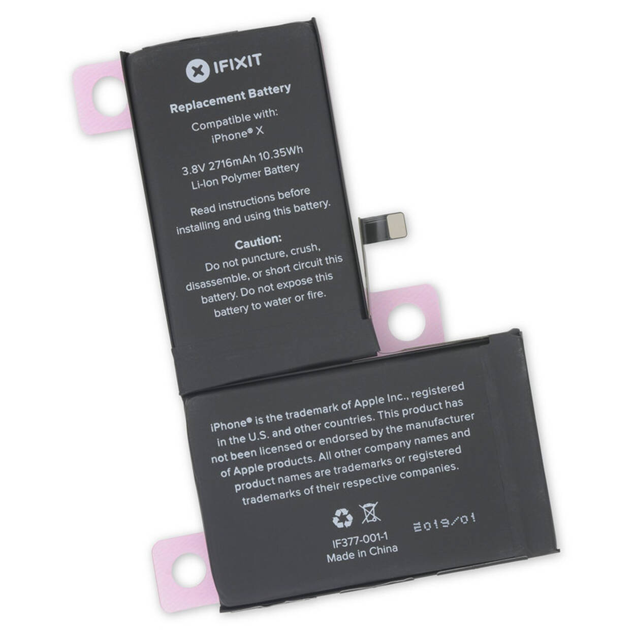 iFixit iPhone X Battery Fix Kit - Watercooling UK