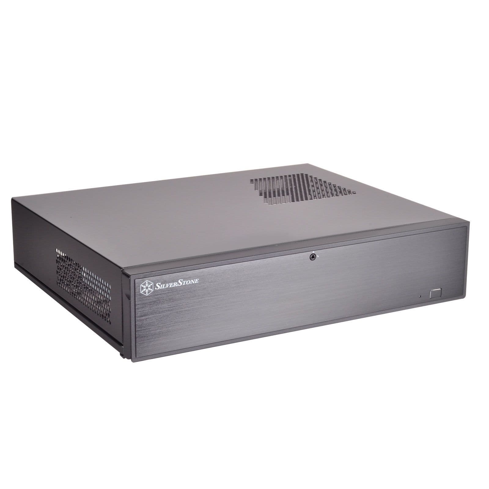 Silverstone Milo ML04B-C Slim Micro ATX HTPC Black Case - Watercooling UK