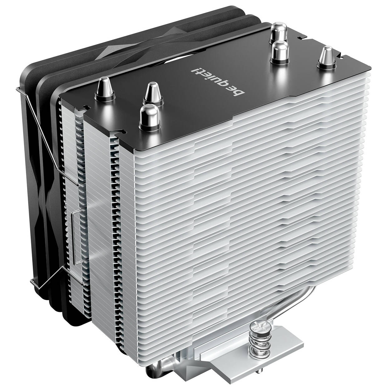 be quiet! Pure Rock Slim 3 CPU Cooler, 130W TDP - 100mm, black ...