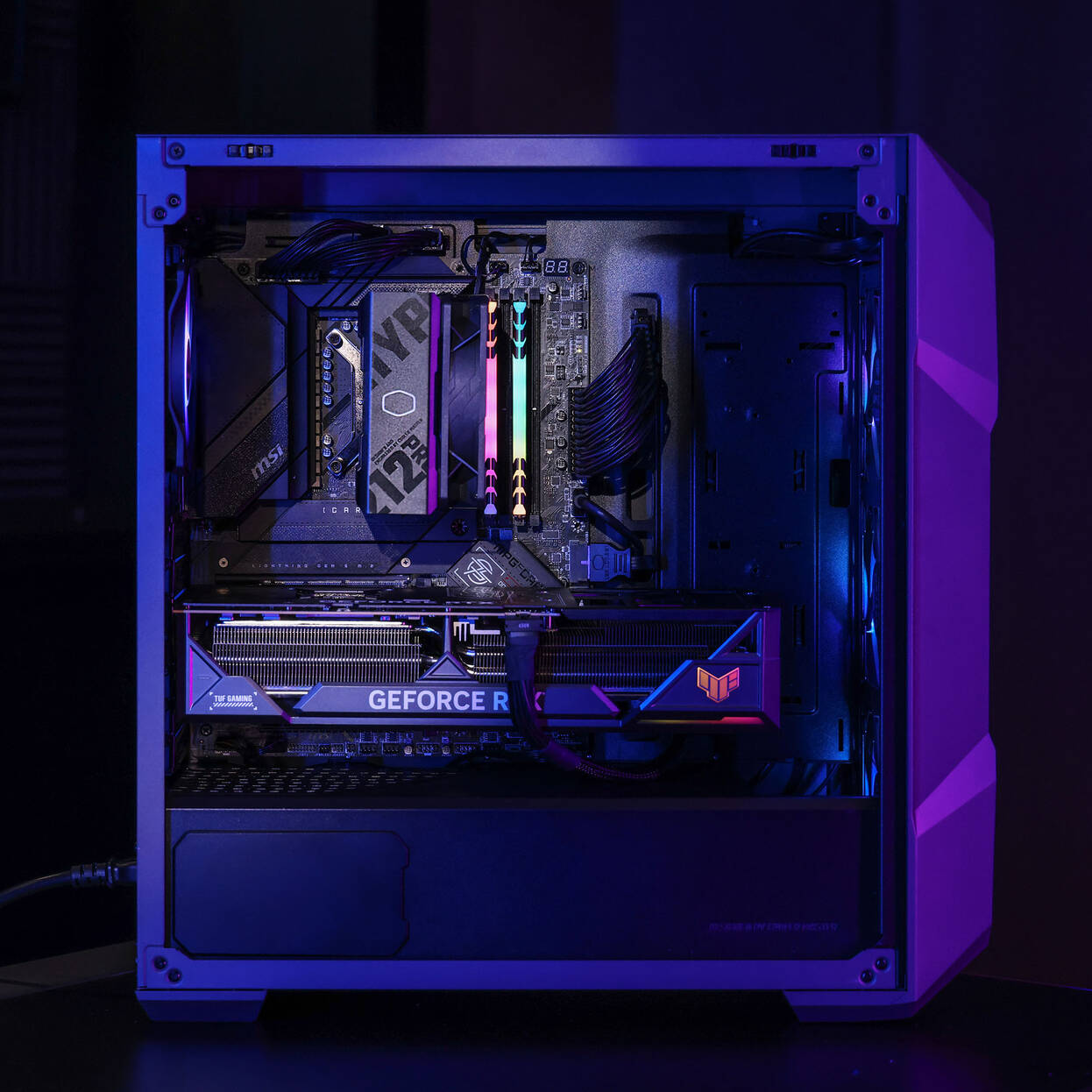 Cooler Master Hyper 212 PRO RGB CPU cooler - 120 mm, black ...
