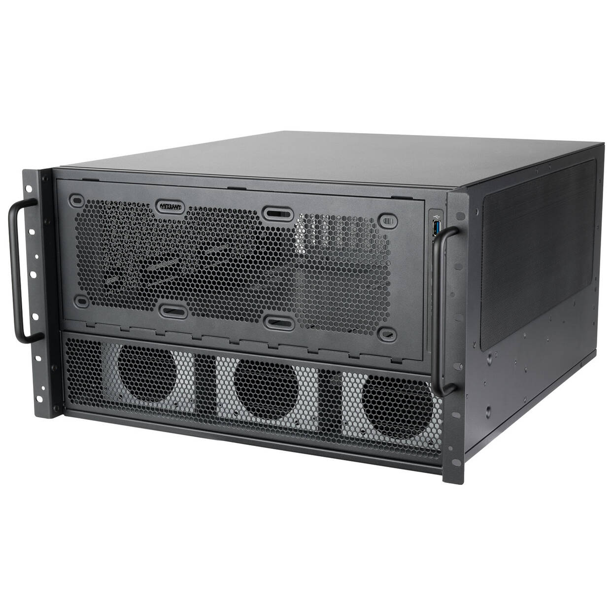 SilverStone RM600 Rackmount Case, E-ATX / SSI-EEB, 6U Form Factor ...