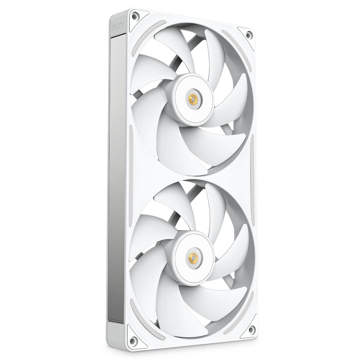 NZXT F280X Case Fan, LCP Rotor, Hybrid Bearing, aRGB - white, 280mm ...