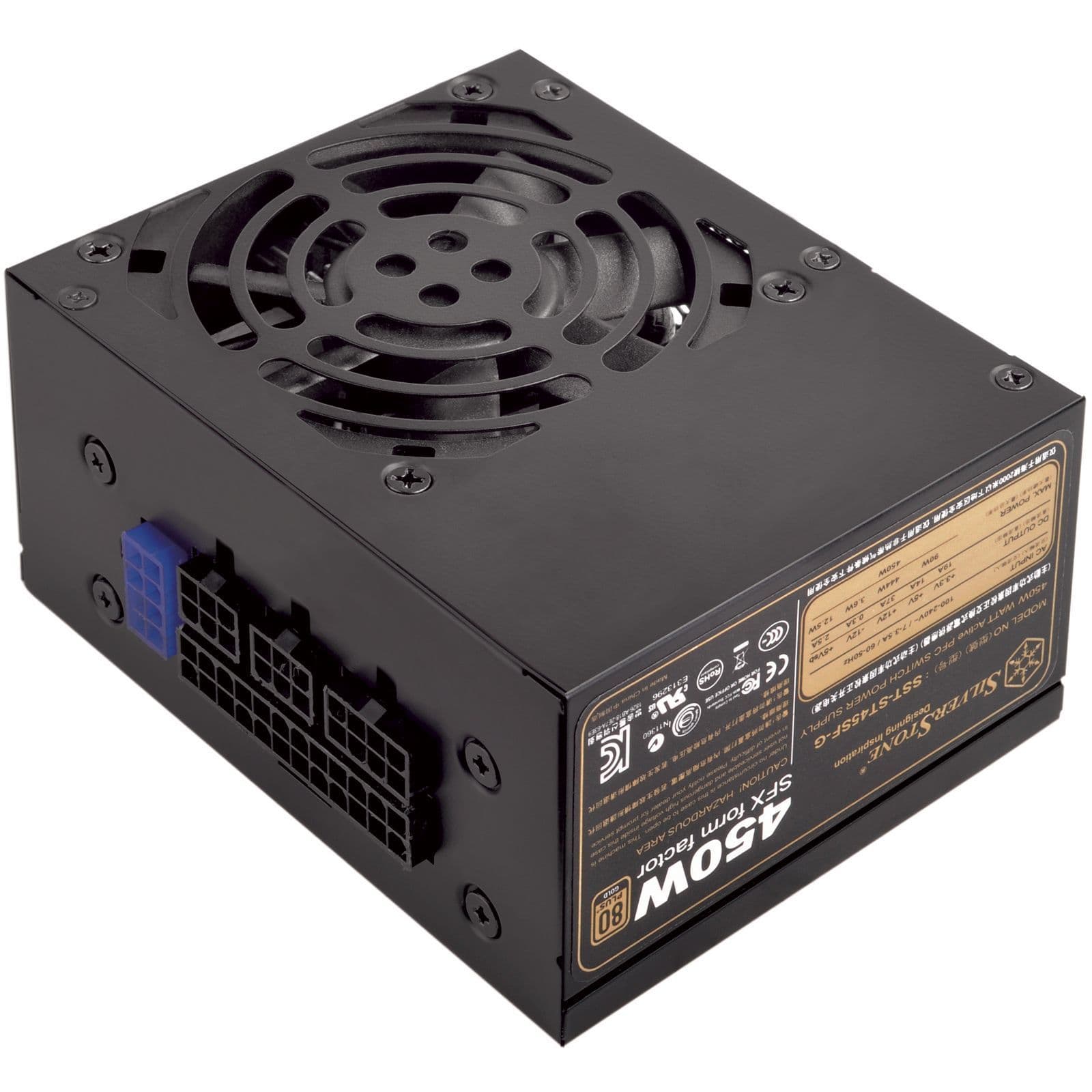 Silverstone 450w SFX Modular 80Plus Gold PSU - Watercooling UK