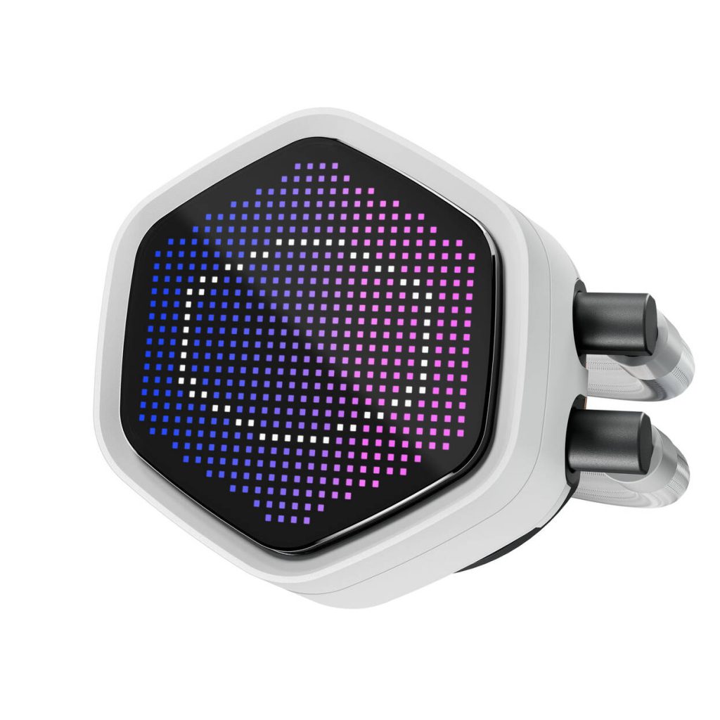 Cooler Master MasterLiquid 360 Atmos 2 Pixel LED AIO Cooler - White ...